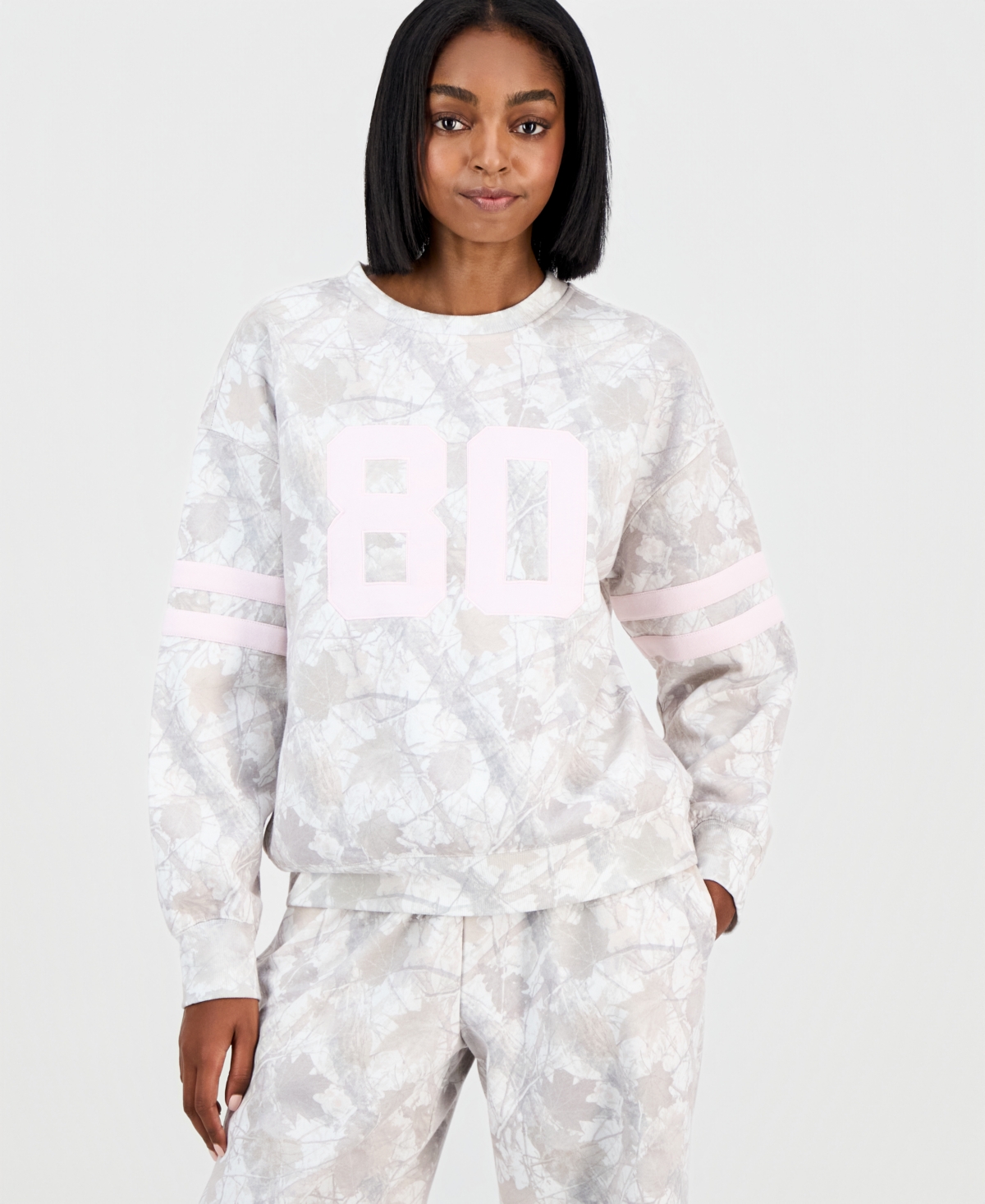 Click here for Madden Girl Juniors 80S Patch Camo Crewneck Sweats... prices