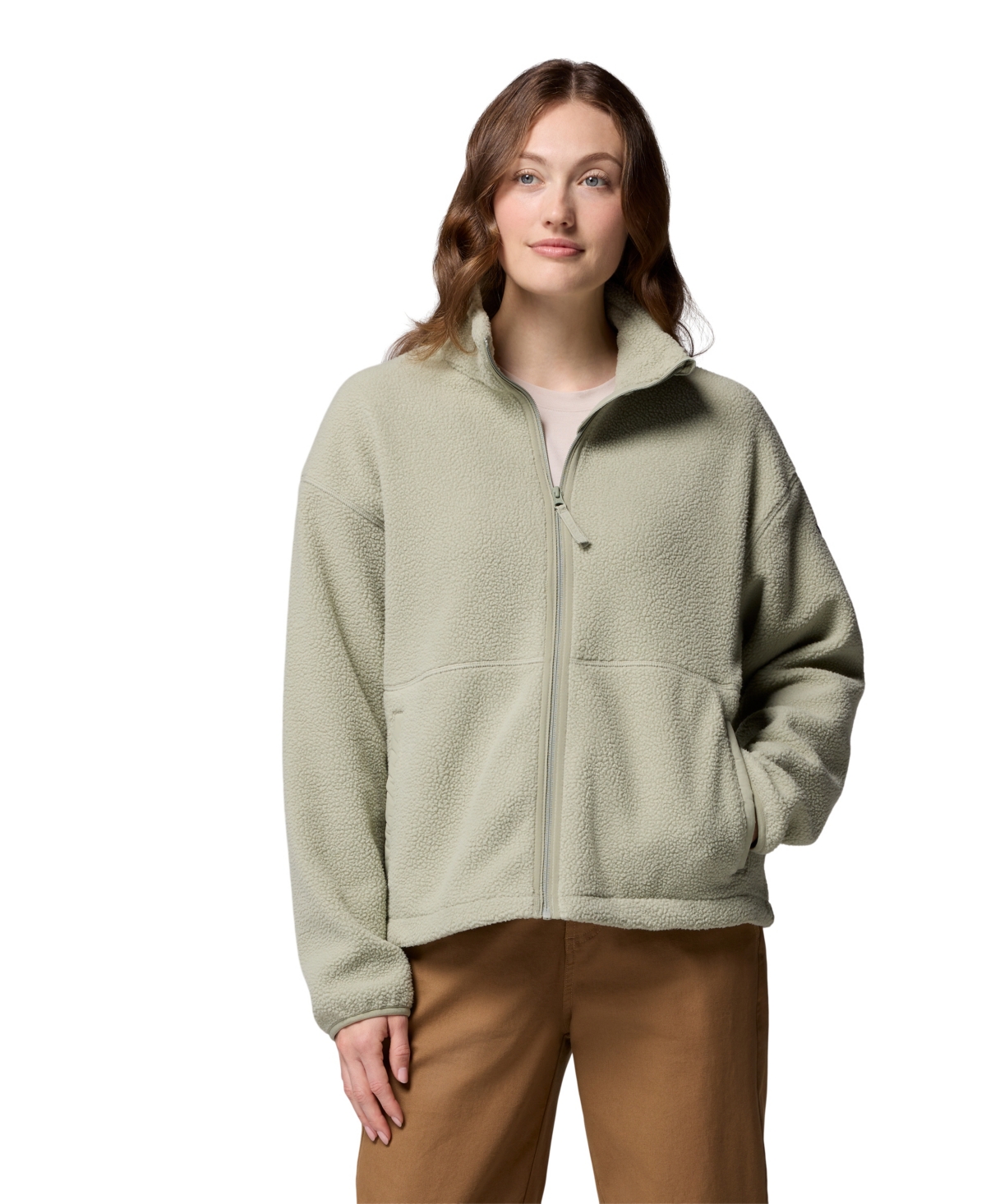 Click here for Columbia Womens Kenton Full-Zip Fleece Jacket - Sa... prices