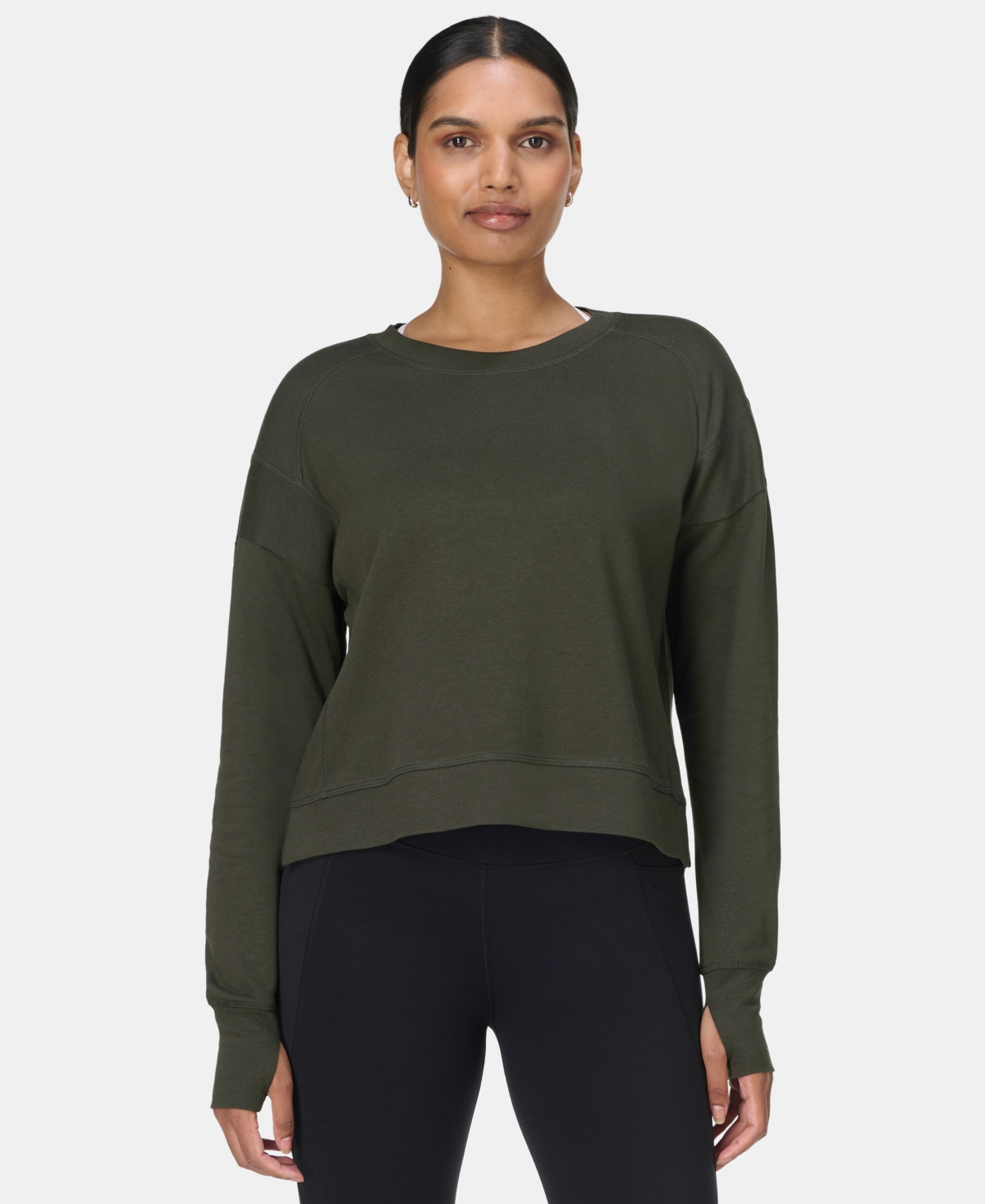 Click here for Sweaty Betty Womens After Class Cropped Sweatshirt... prices