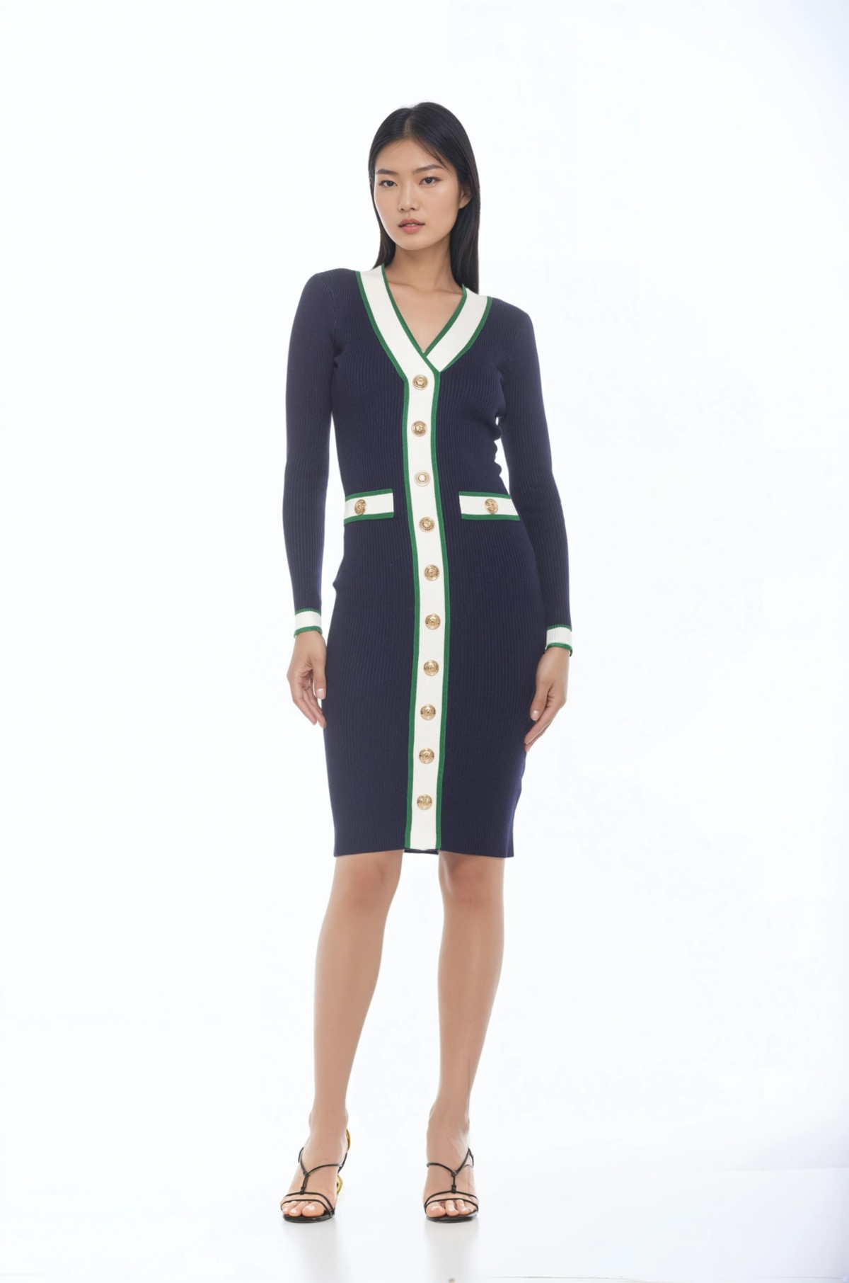 Click here for Alexia Admor Womens Janet Dress - Navy prices