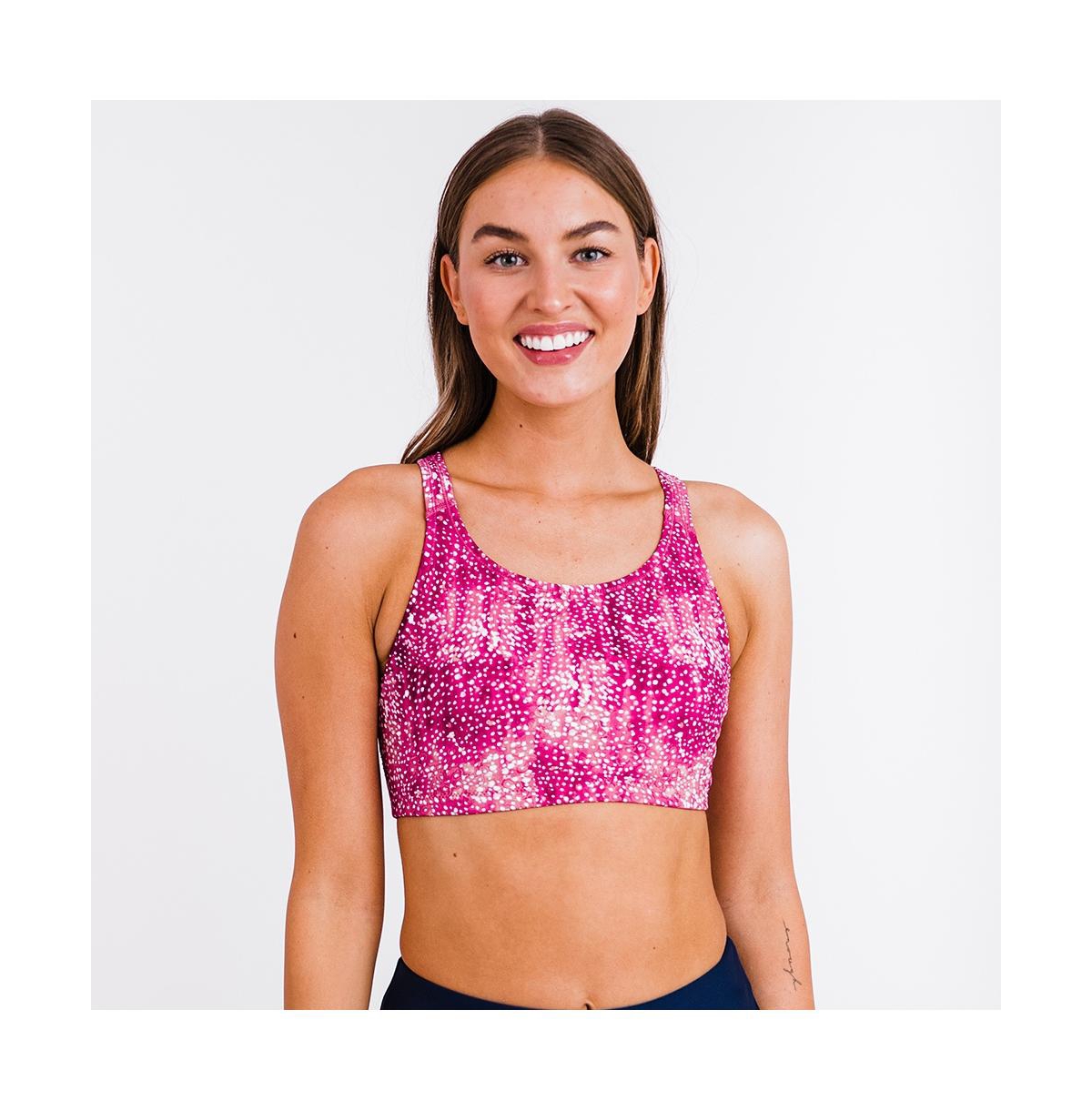 Click here for Calypsa Womens Racerback Swim Bra with Removable C... prices