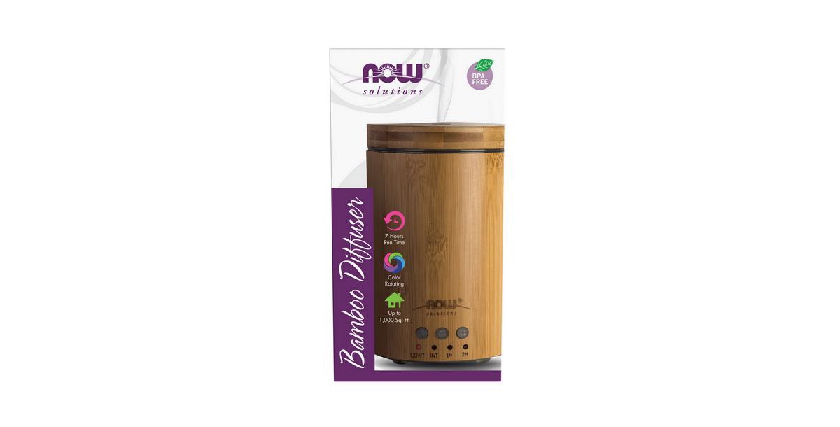 Click here for Now Foods Ultrasonic Real Bamboo Diffuser  1 Count prices
