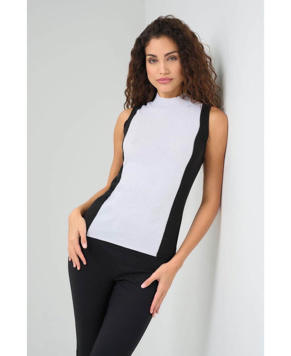 Click here for Anatomie Womens Abryl Contrast Cashmere Blend Mock... prices