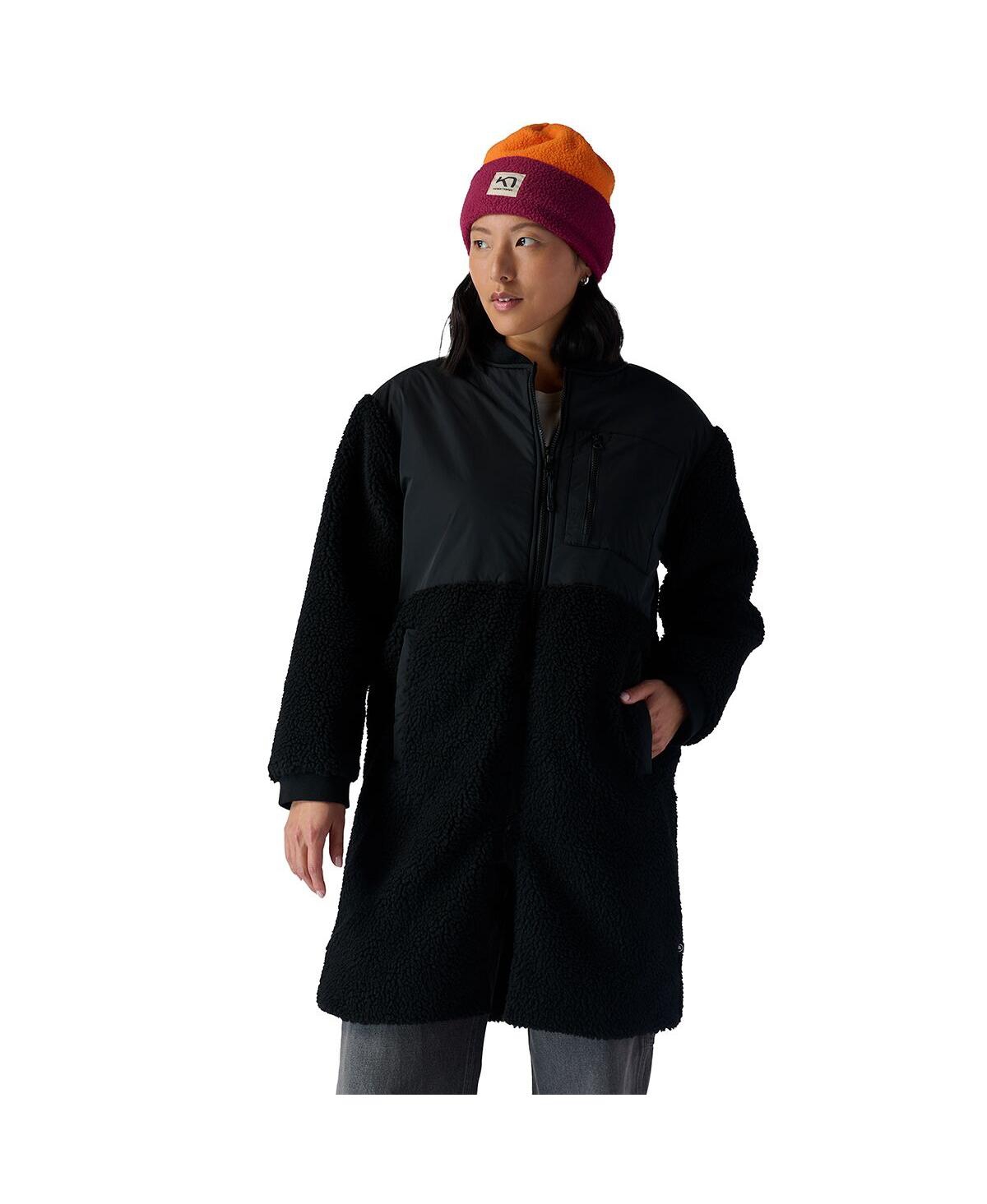 Click here for Backcountry Womens Mixed Fabric Fleece Long Coat F... prices