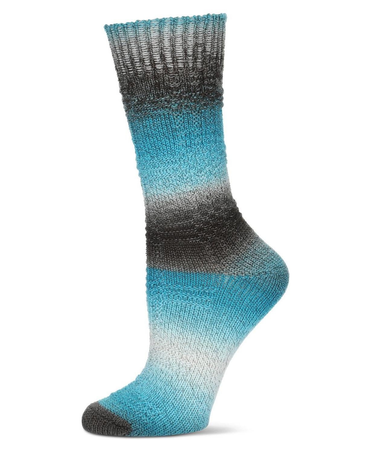 Click here for MeMoi Womens Gradient Stripe Soft and Warm Crew So... prices