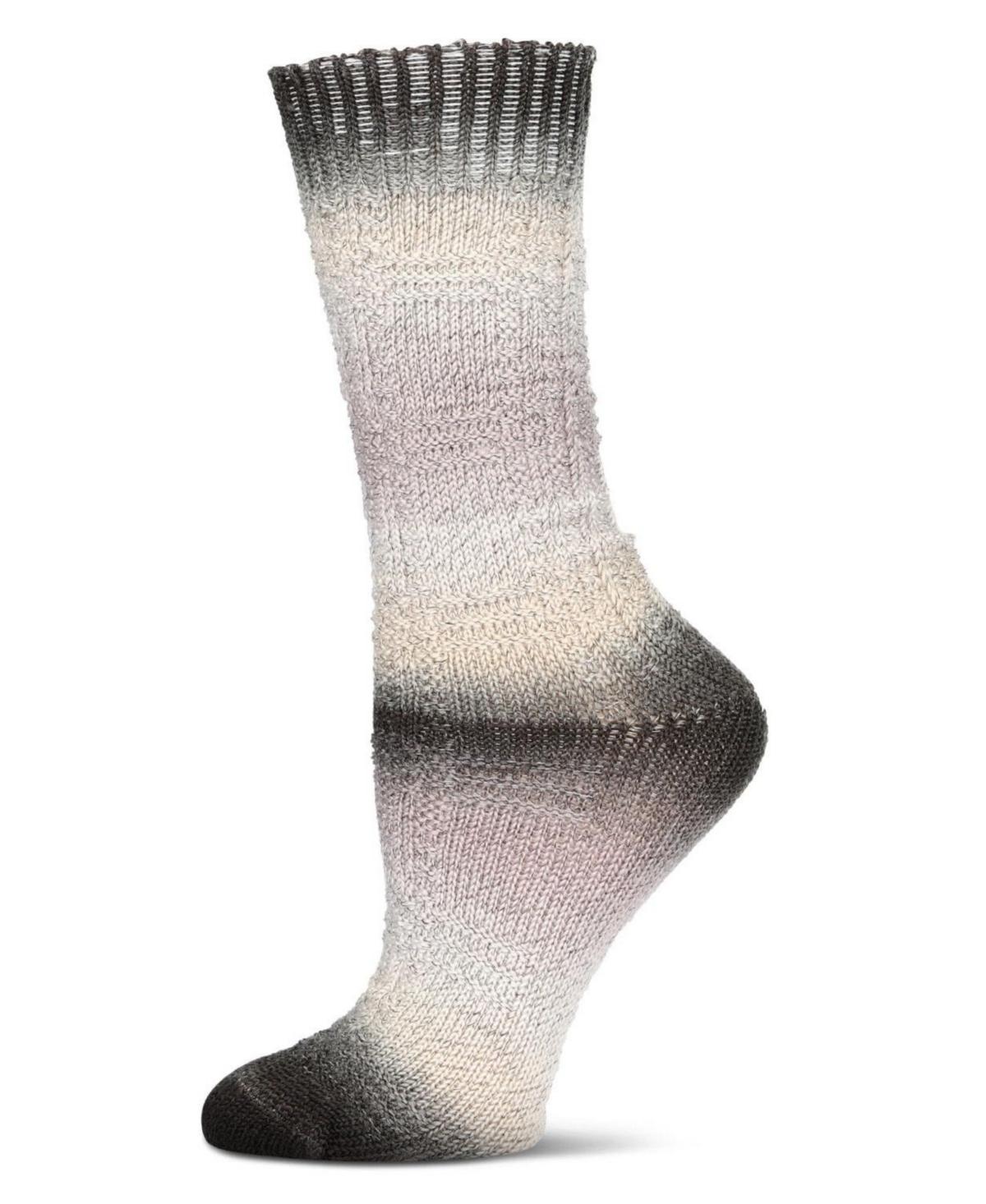 Click here for MeMoi Womens Gradient Stripe Soft and Warm Crew So... prices