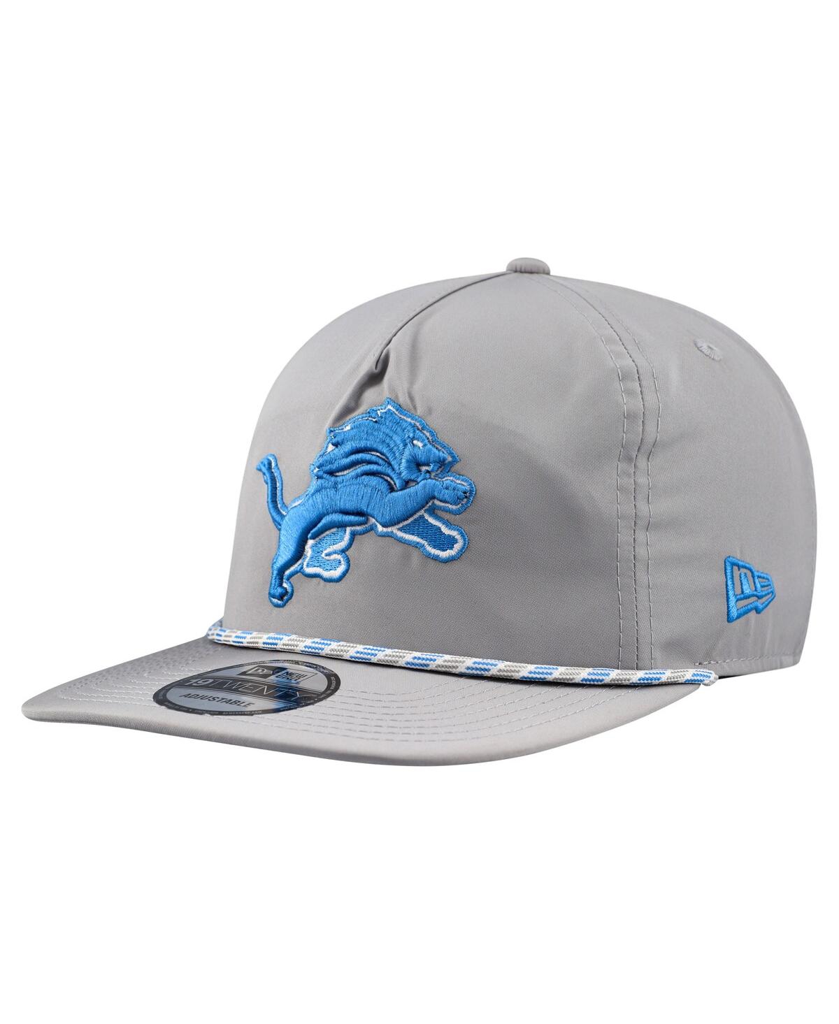 Click here for New Era Mens Silver Detroit Lions Rope 19TWENTY Ha... prices