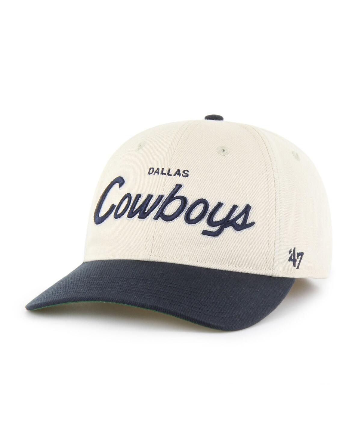 Click here for 47 Brand Mens Cream/Navy Dallas Cowboys Crosstown... prices