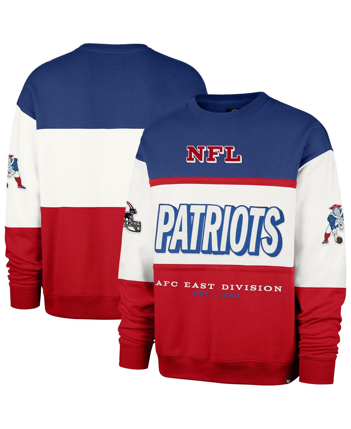Click here for 47 Brand Mens Royal/Red New England Patriots Throw... prices