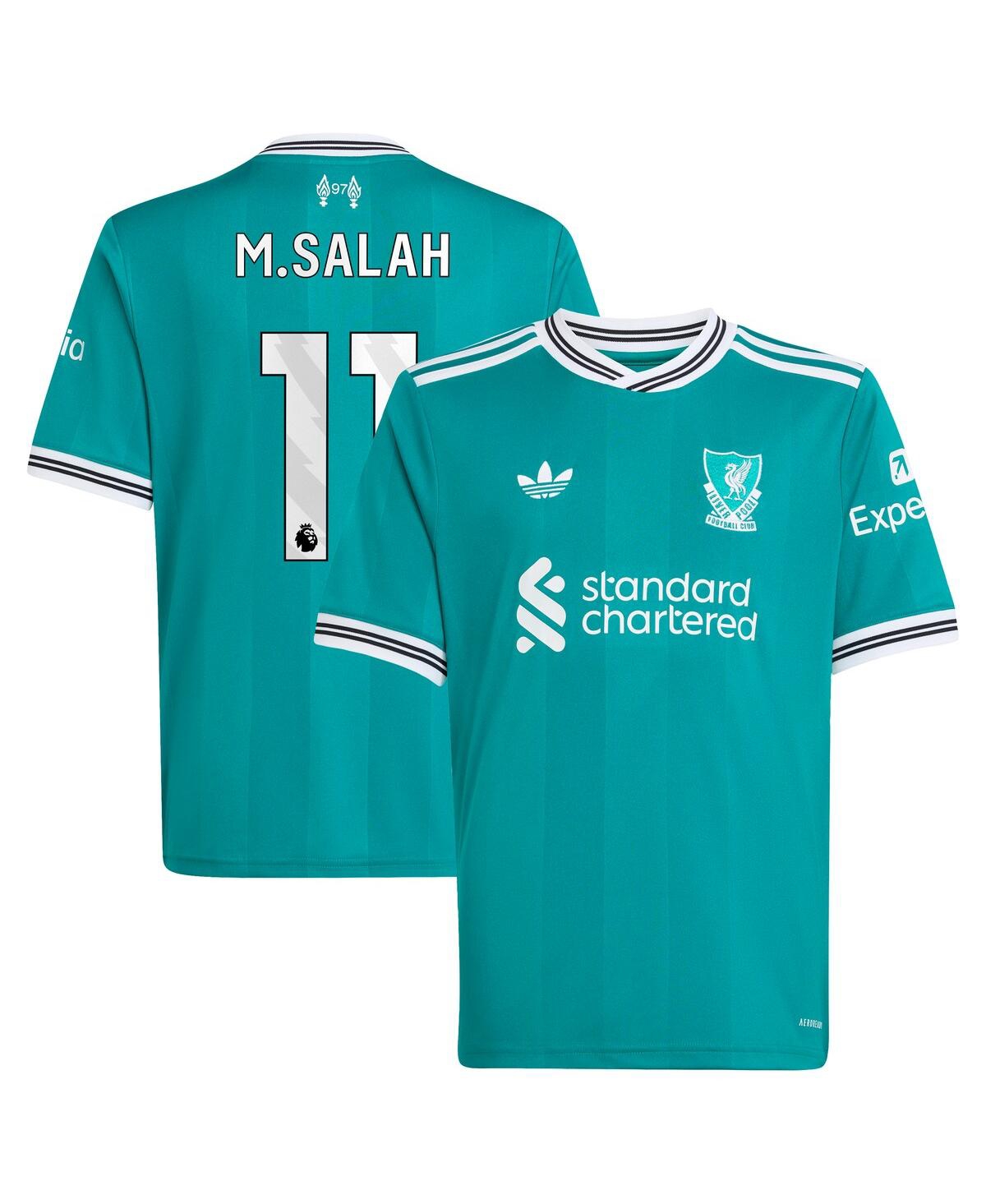 Click here for Adidas Big Boys and Girls Mohamed Salah Green Live... prices