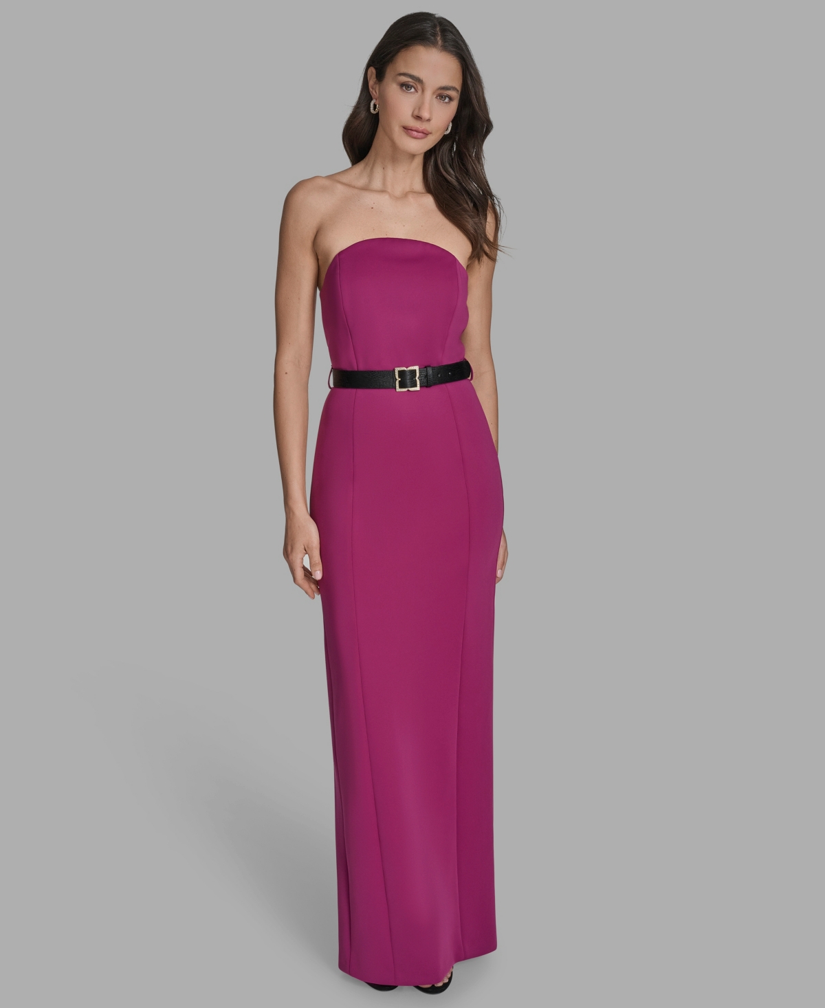 Click here for Scuba Belted Maxi - Hot Pink prices