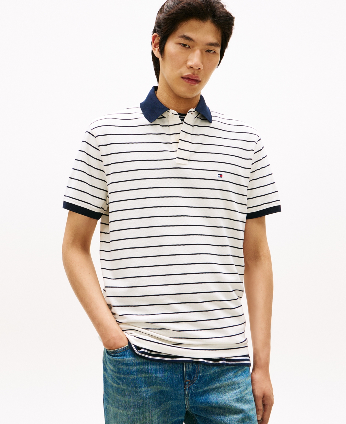 Click here for Tommy Hilfiger Mens Cotton Classic Fit 1985 Polo S... prices