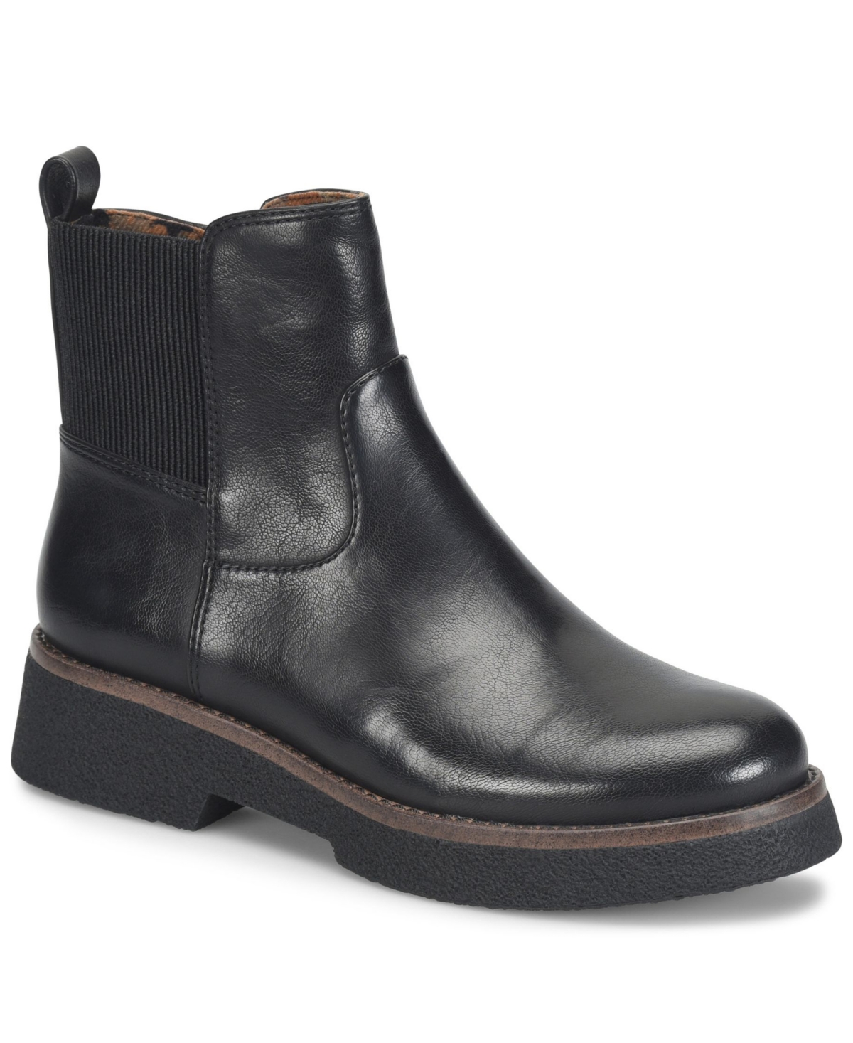 Click here for b.o.c Womens Jayla Zipper Booties - Black prices