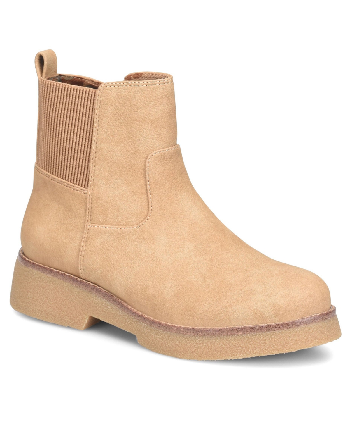 Click here for b.o.c Womens Jayla Zipper Booties - Natural Sand prices