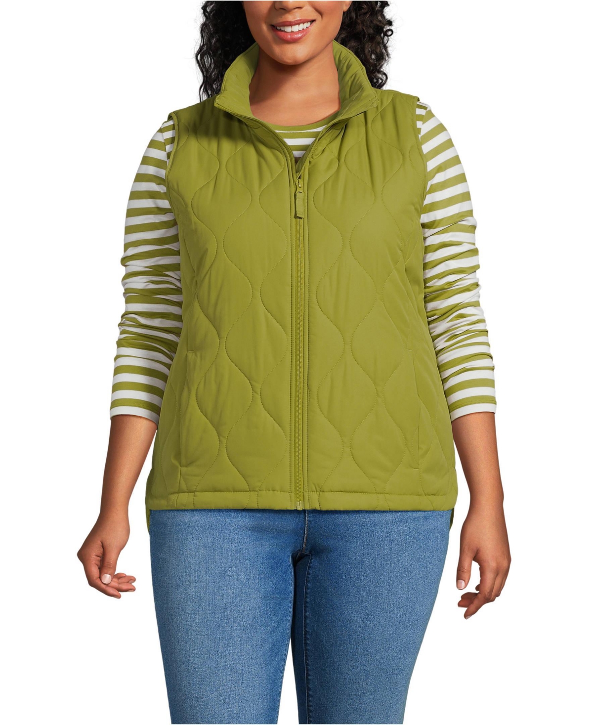Click here for Lands End Plus Size FeatherFree Onion Quilted Insu... prices