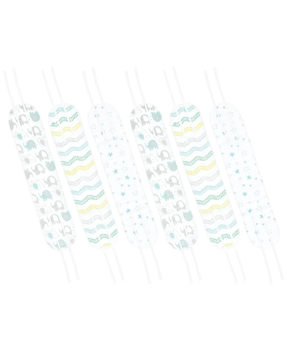 Click here for Luvable Friends Baby Unisex 6Pk Belly Binder - Bas... prices