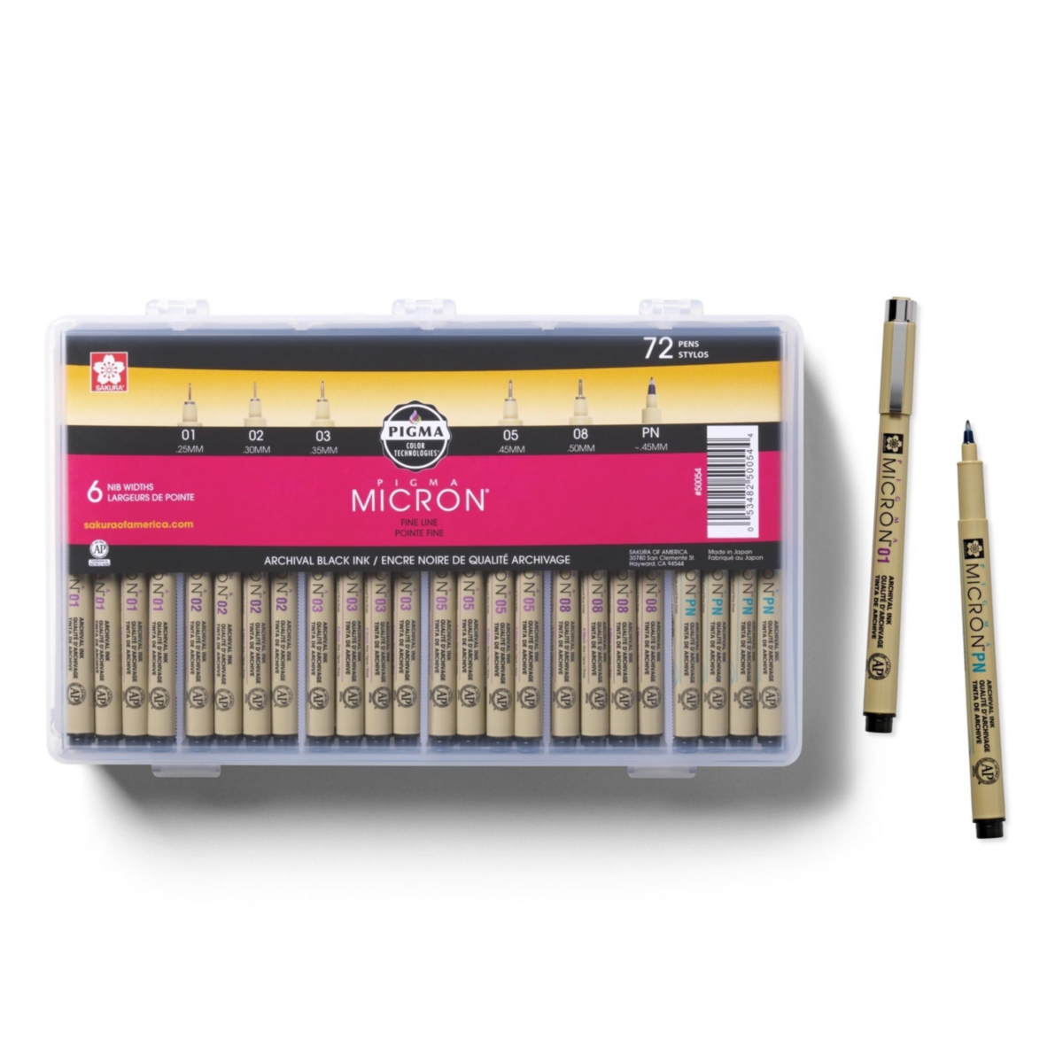 Click here for Sakura Pigma Micron Black Ink Multi-tip Set  72 Pe... prices