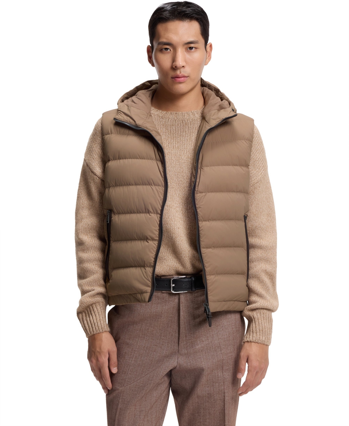 Click here for Boss by Hugo Boss Mens Water-Repellent Hooded Jack... prices