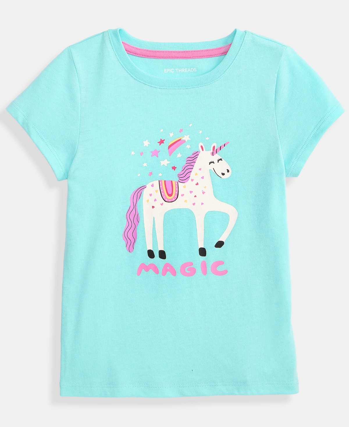 Click here for Epic Threads Girls Toddler 2T-4T Unicorn Graphic T... prices