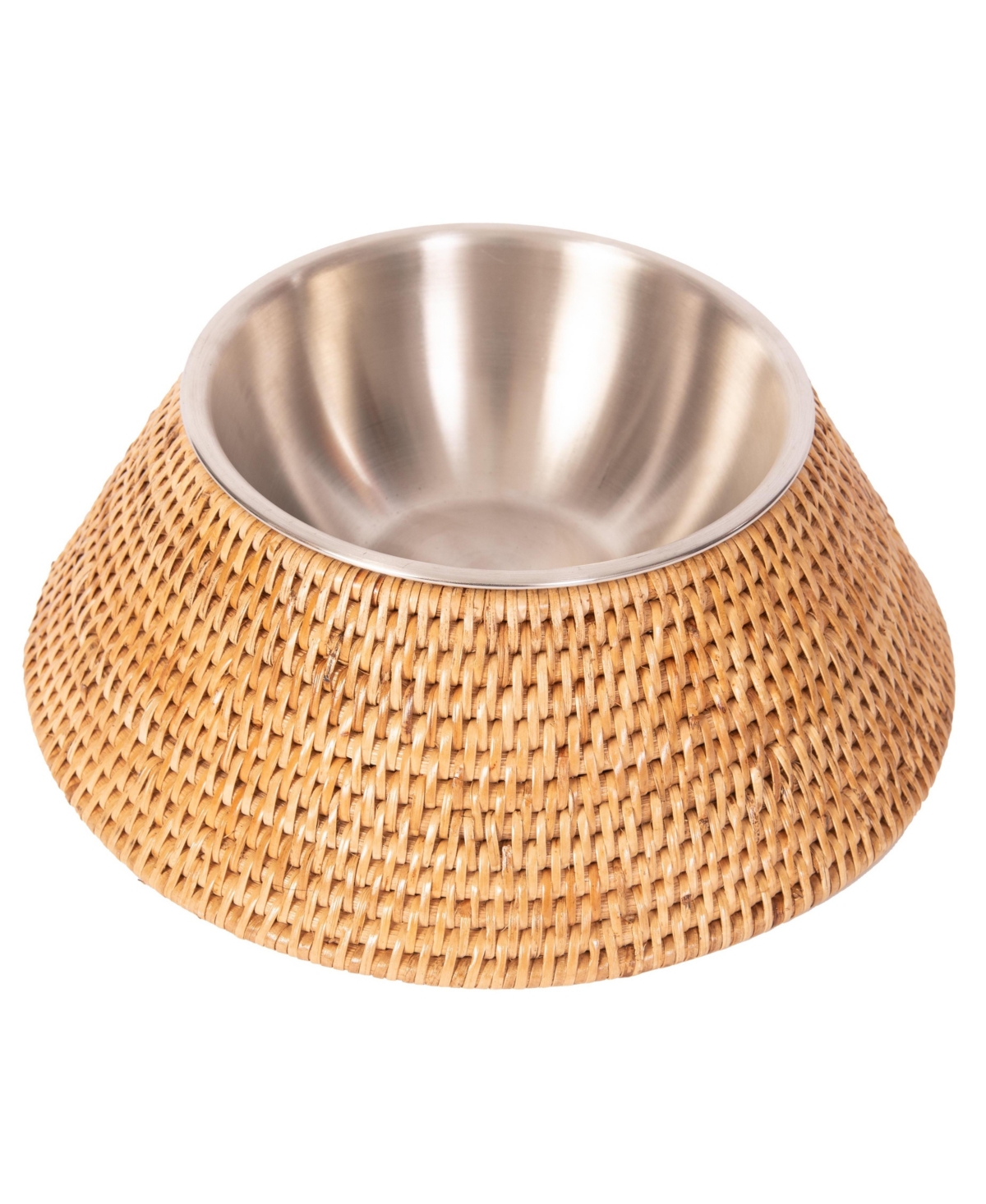 Click here for Artifacts Rattan Pet Bowl with Removable Stainless... prices