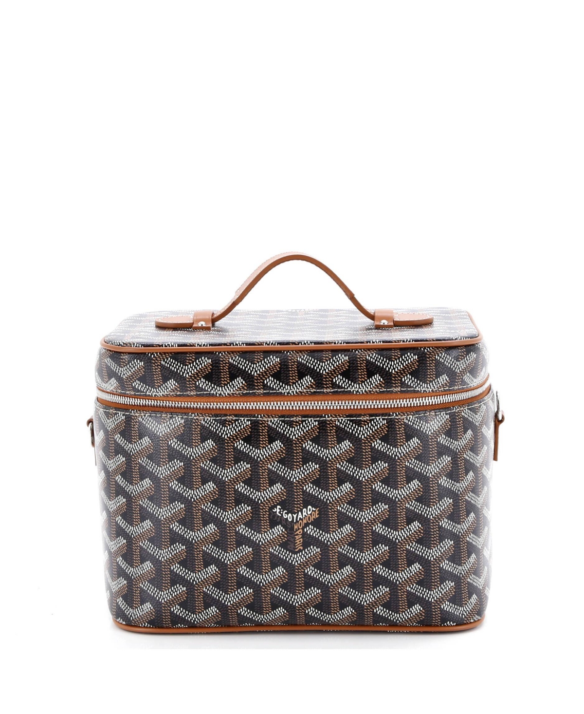 Click here for Pre-Owned Goyard Muse Vanity Case Coated Canvas -... prices