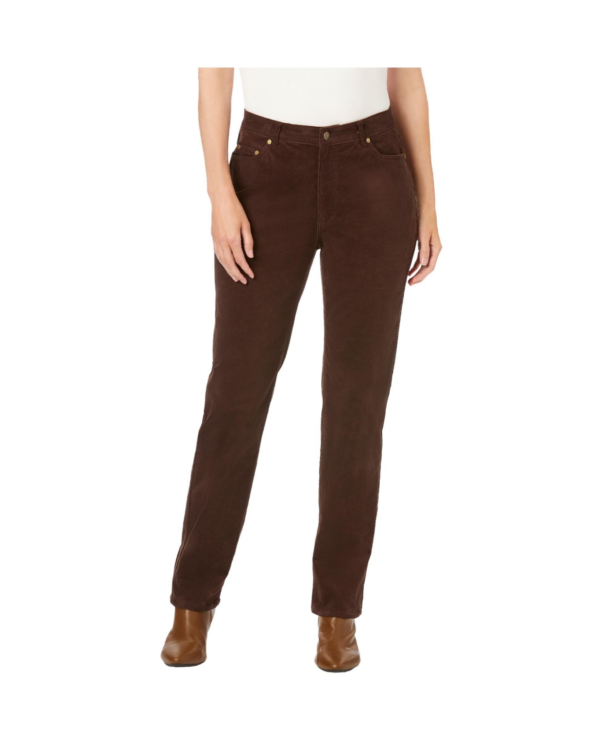 Click here for Woman Within Plus Size Tall Stretch Corduroy Bootc... prices