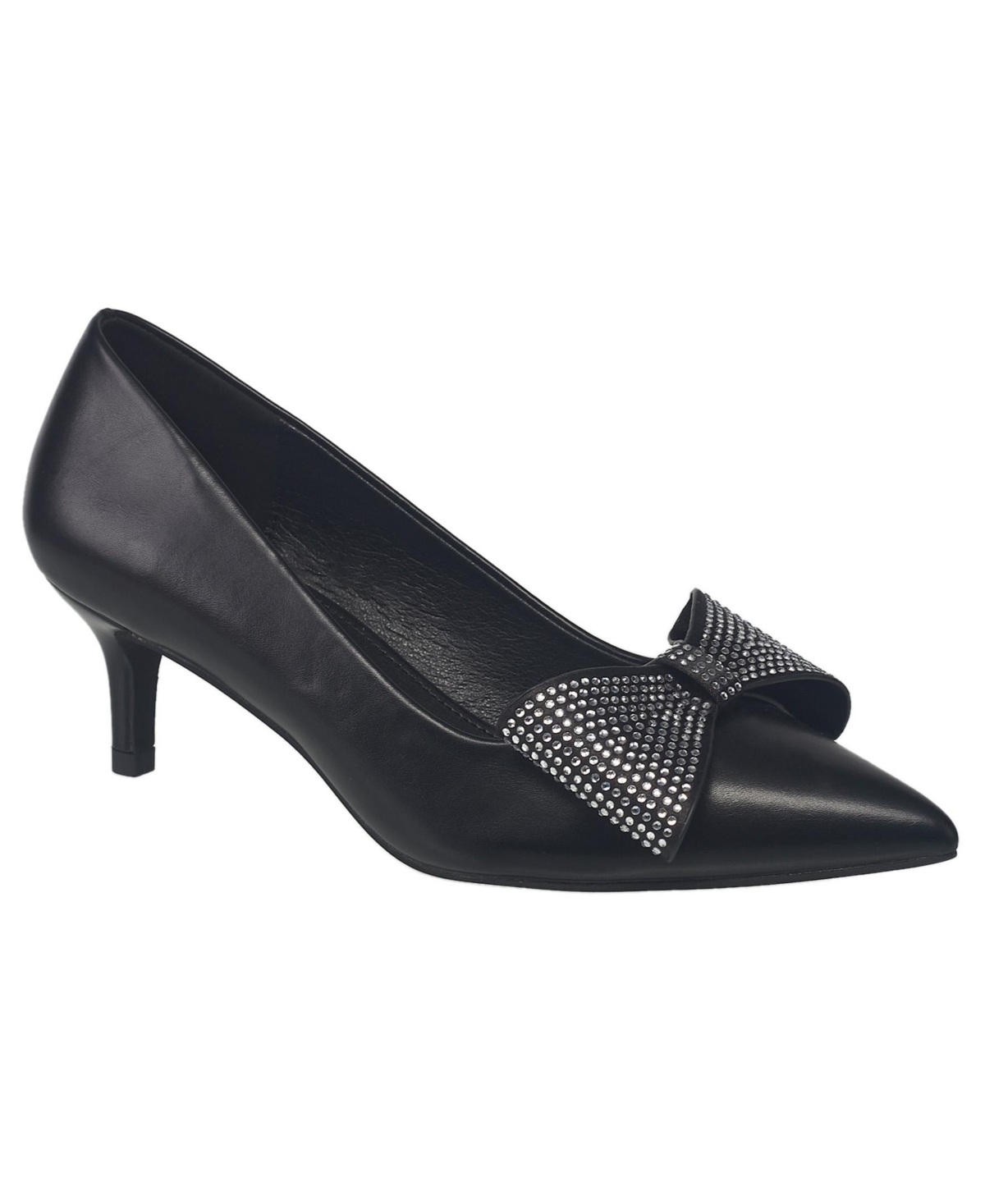 Click here for French Connection Albania Bling Bow Kitten Heel -... prices