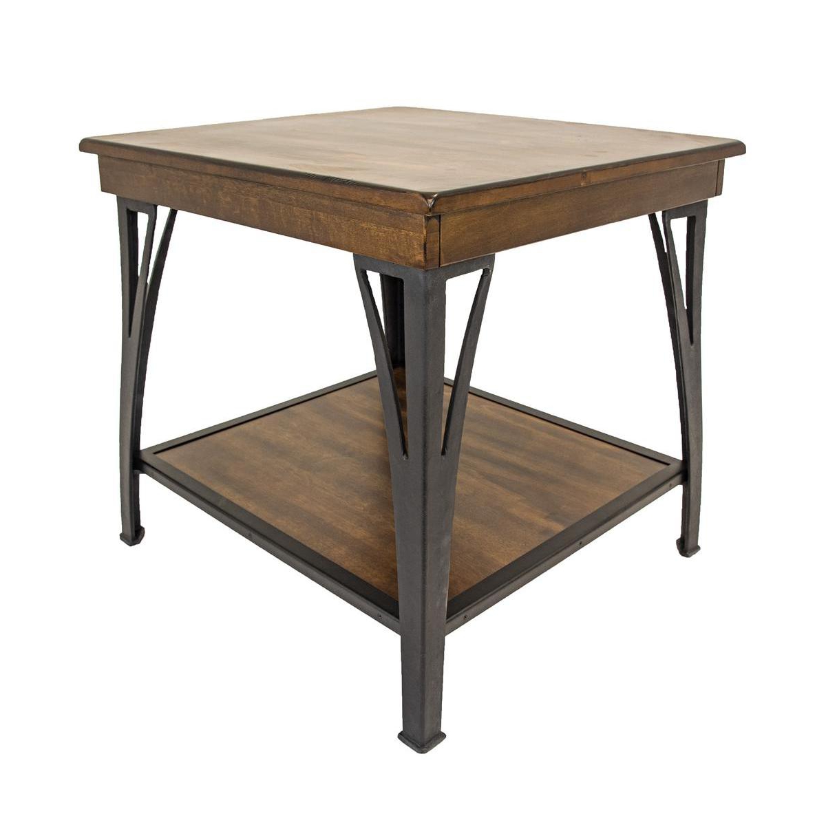 Click here for Intercon End Table  24 x 26 x 24 in Copper - Brown prices