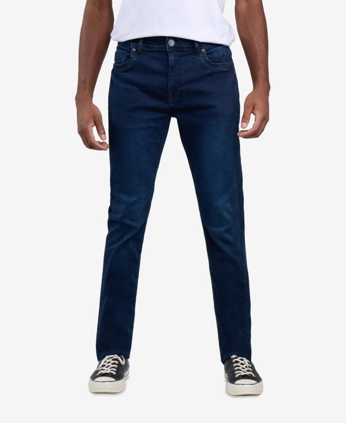 Click here for Xray Mens Supersoft Slim Fit Denim Jeans - Rinse prices