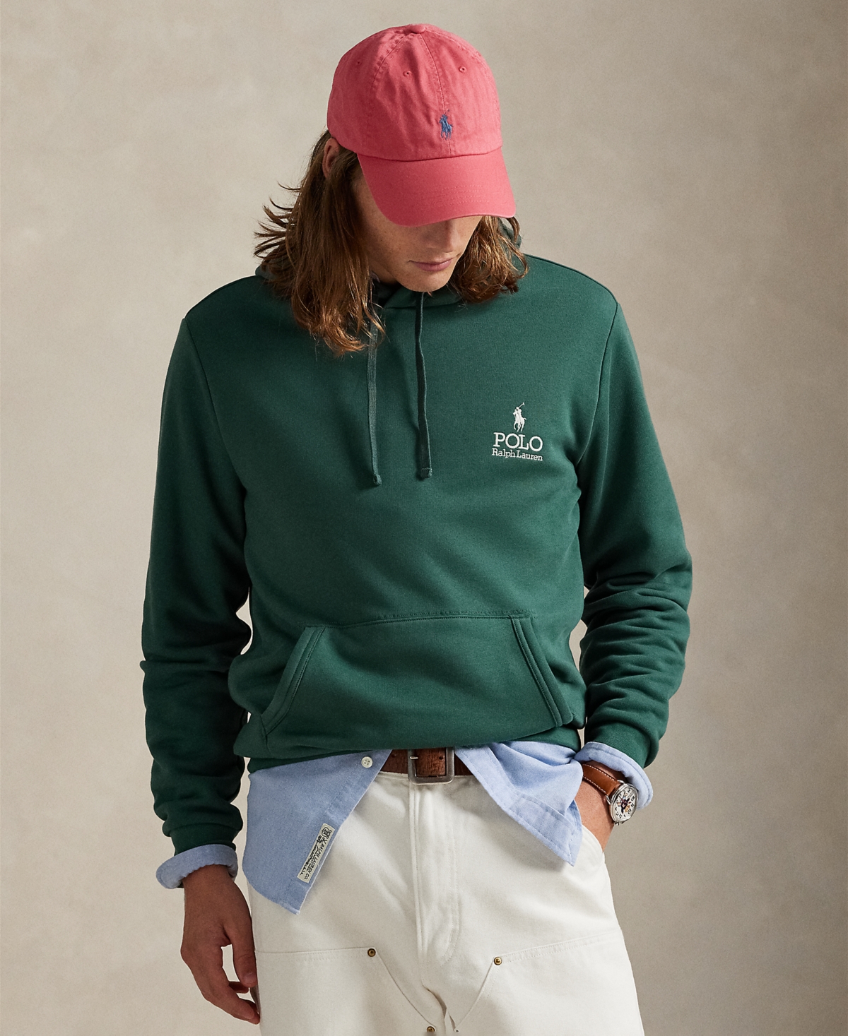 Click here for Polo Ralph Lauren Mens Logo Fleece Hoodie Sweatshi... prices