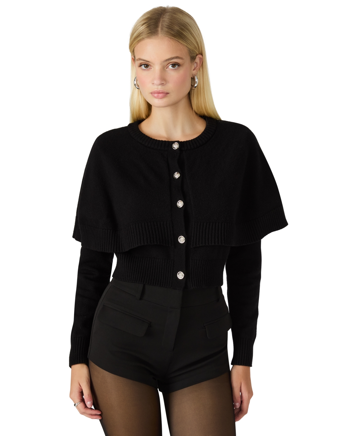 Click here for Steve Madden Womens Gisselle Long Sleeves Sweater... prices