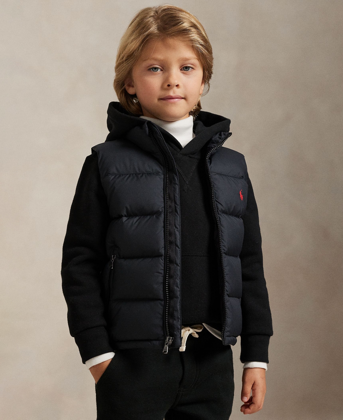 Click here for Polo Ralph Lauren Boys 2-7 Quilted Down Vest - New... prices