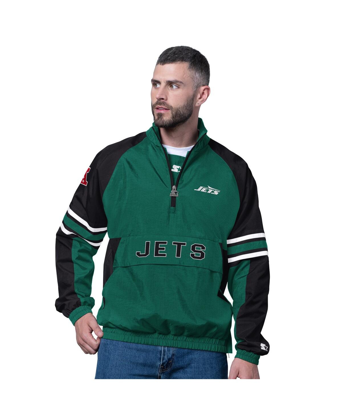 Click here for Starter Mens Green New York Jets Prospect Half-Zip... prices