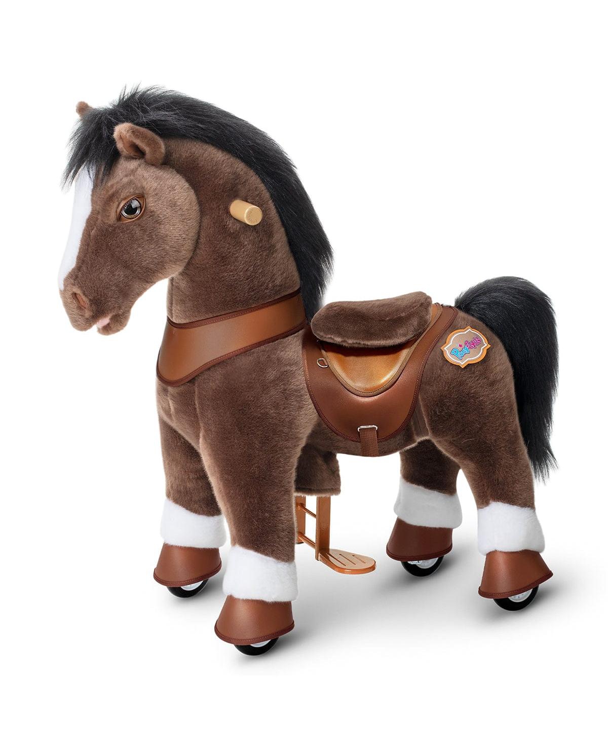 Click here for PonyCycle Model Y Chocolate Brown Horse Rideable T... prices