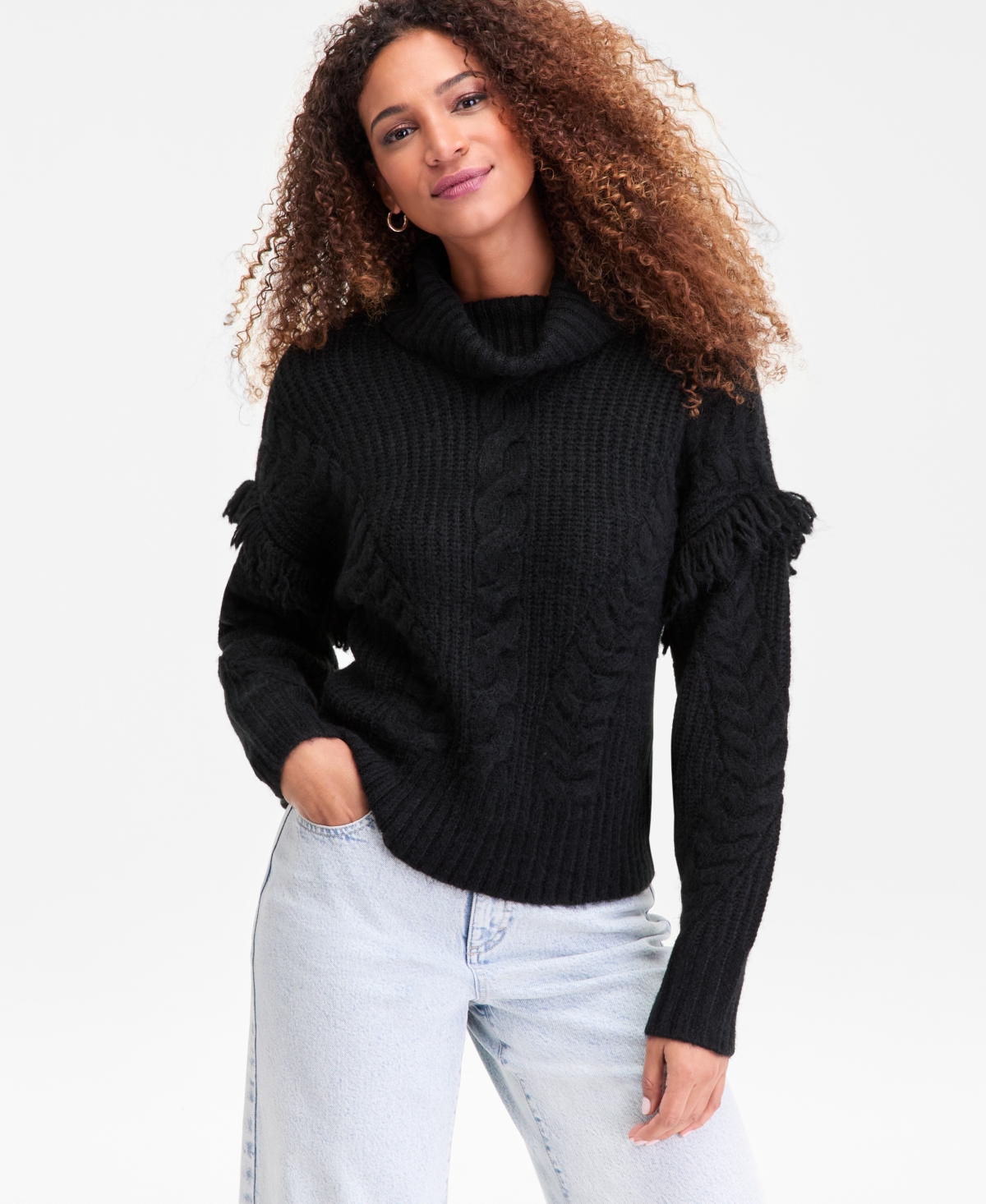Click here for I.n.c. International Concepts Womens Turtleneck Fr... prices