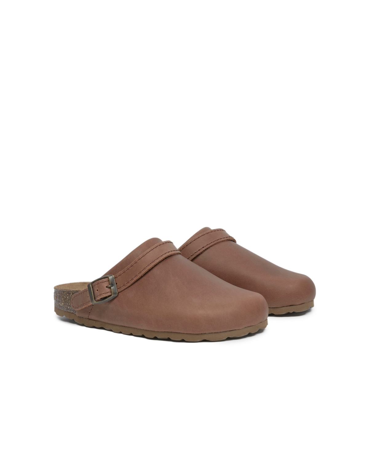 Click here for Strap Detail Clog - Rust prices