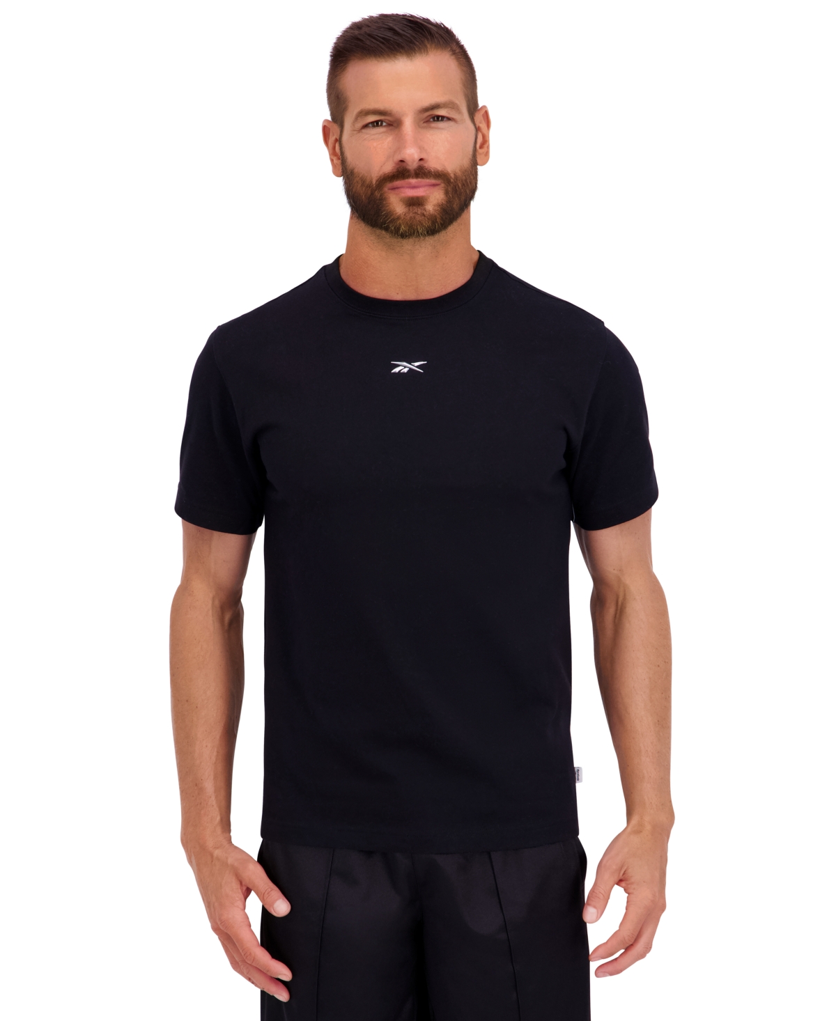 Click here for Reebok Mens Crewneck Short Sleeve T-Shirt - Black prices