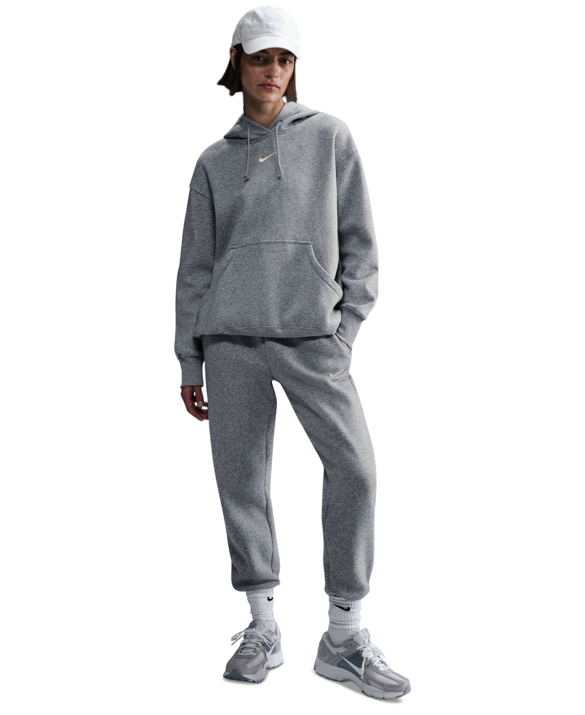 Click here for Nike Womens Sportswear Phoenix Fleece Oversized Pu... prices
