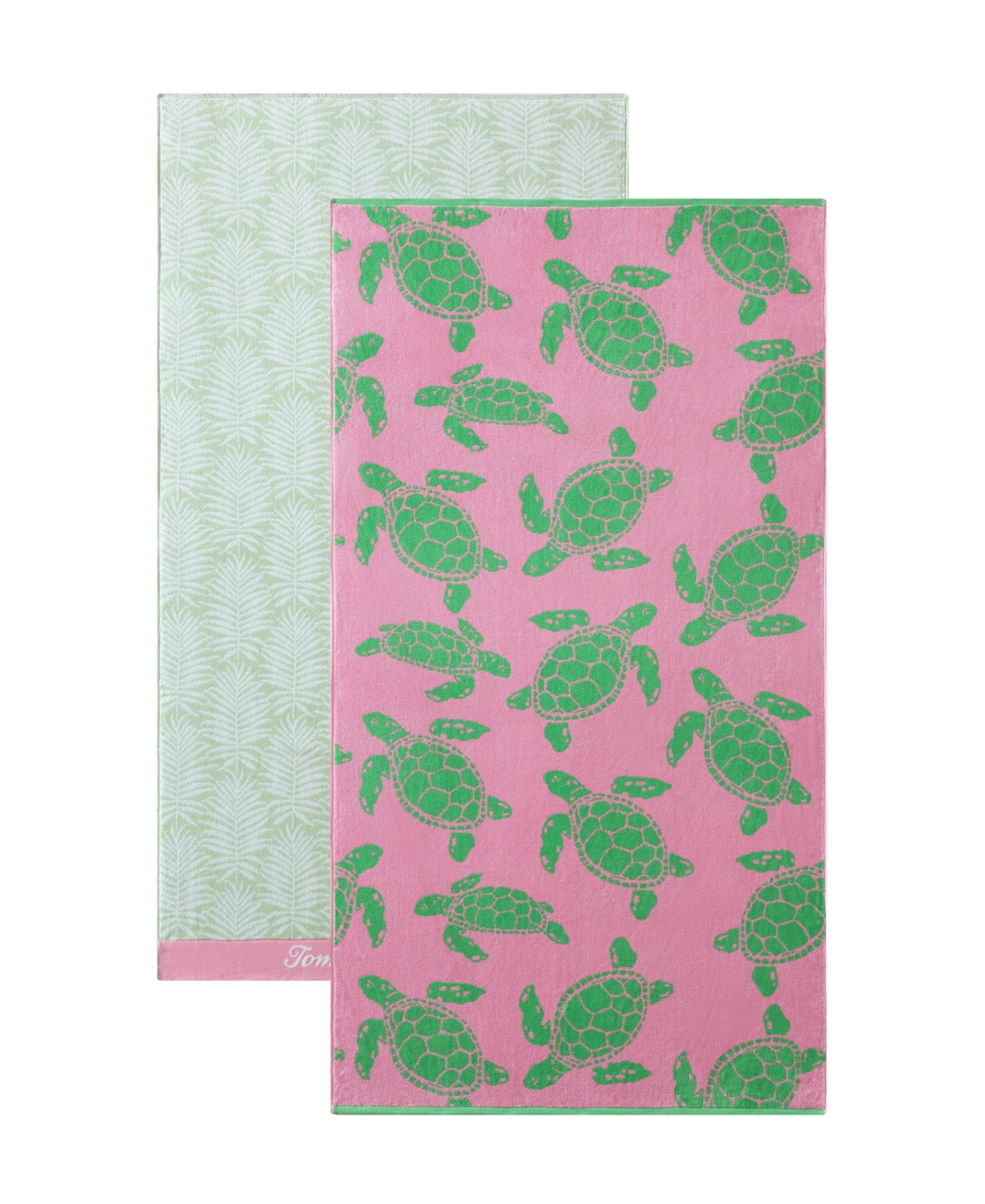 Click here for Tommy Bahama Linear Palms Printed Cotton 2-Pc. Bea... prices