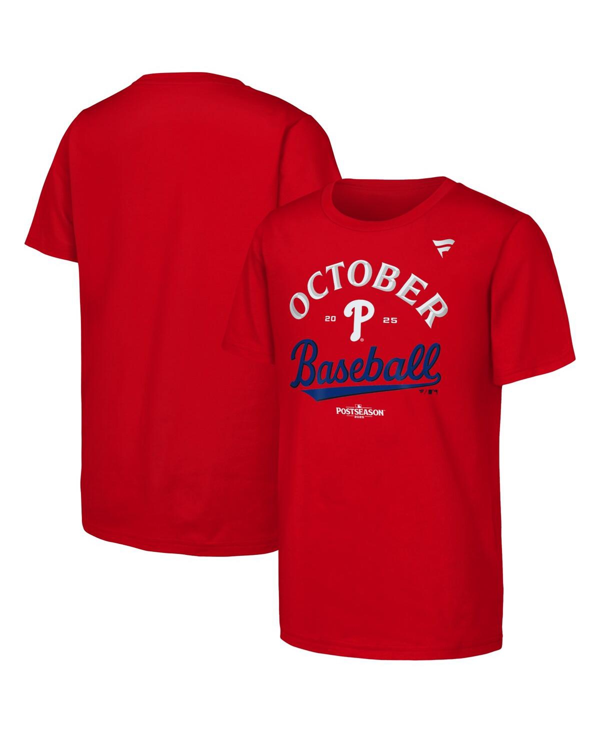 Click here for Fanatics Big Boys and Girls Red Philadelphia Phill... prices