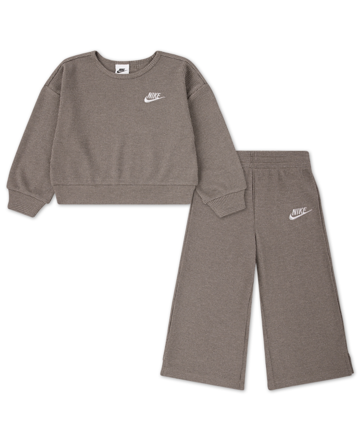 Click here for Nike Toddler Girls 2T-4T 2-Piece Waffle Knit Top a... prices