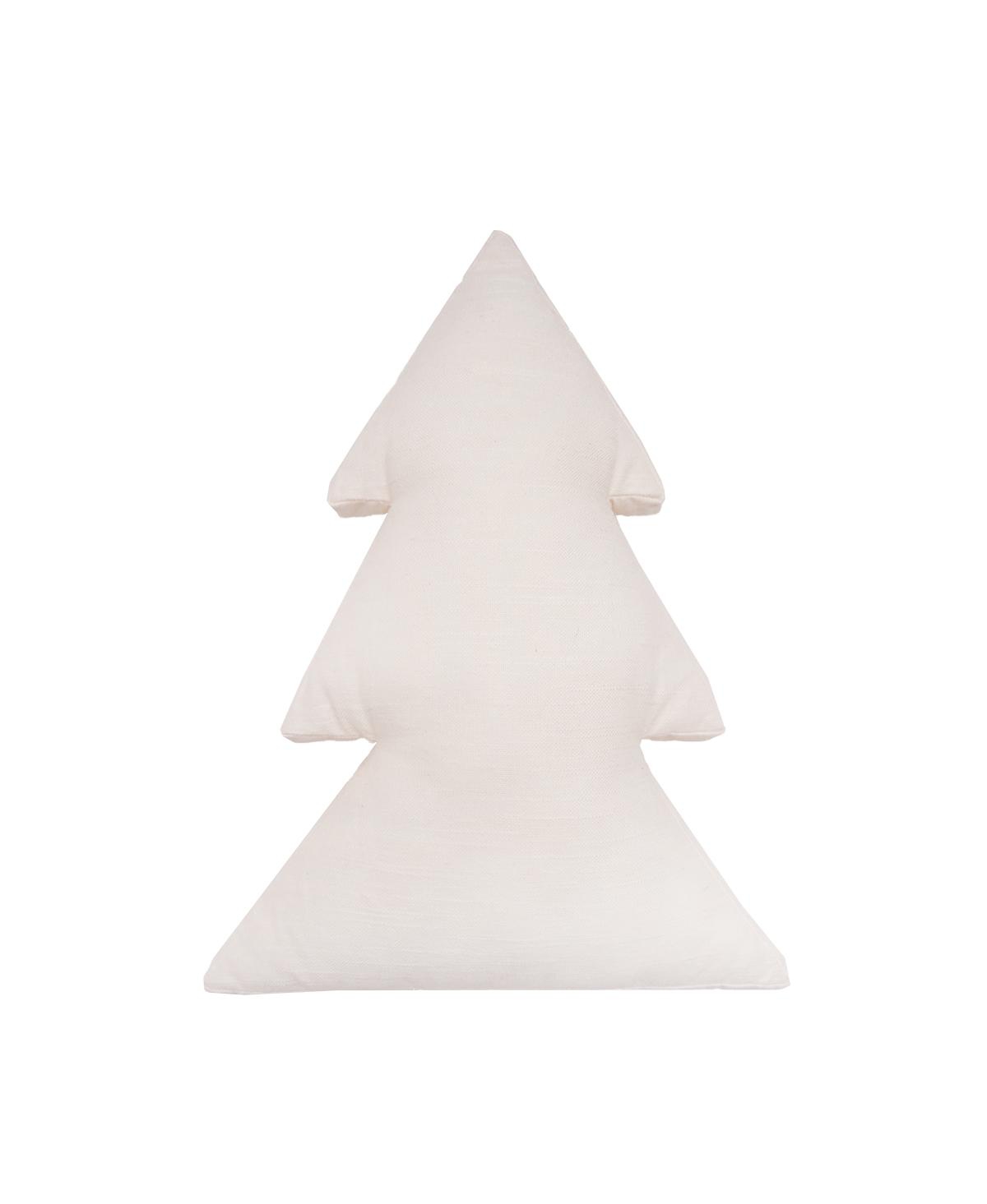 Click here for White Christmas Shaped Throw Pillow  12" x 17... prices