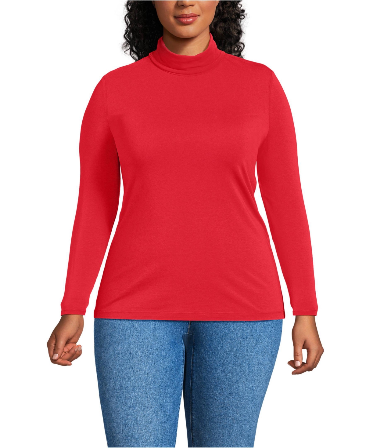 Click here for Lands End Plus Size Lightweight Jersey Long Sleeve... prices