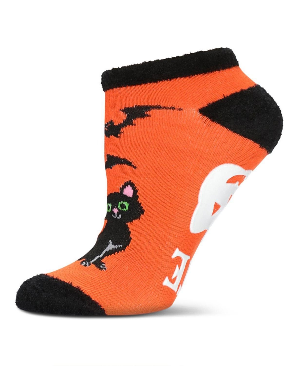 Click here for MeMoi Womens Spooky Cat Low-Cut Non-Skid Socks - O... prices