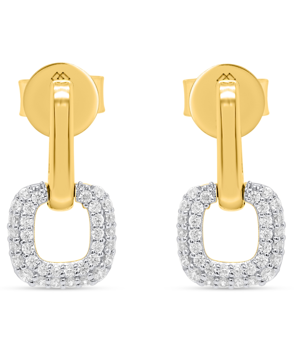 Click here for Macys White Diamond Drop Earrings (1/4 ct. t.w.) i... prices