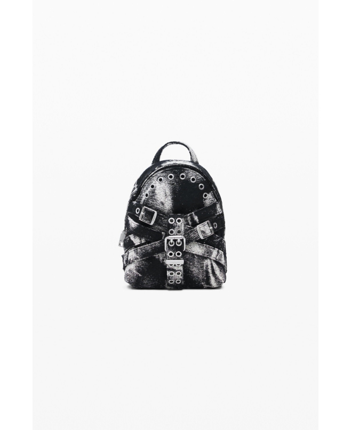 Click here for Desigual Womens Small backpack with buckles - Blac... prices