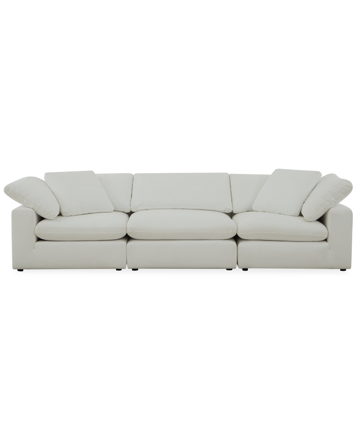 Click here for Furniture Fog 3-Pc. Fabric Sofa Set - Pearl prices