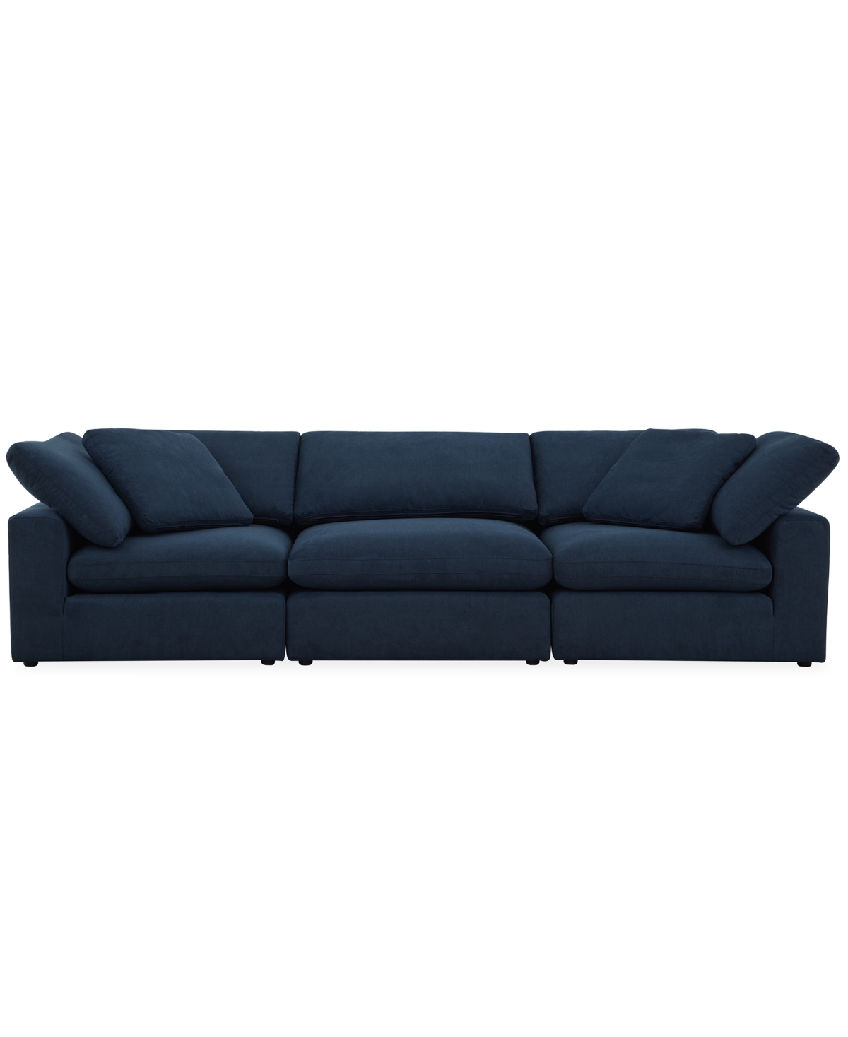 Click here for Furniture Fog 3-Pc. Fabric Sofa Set - Navy prices