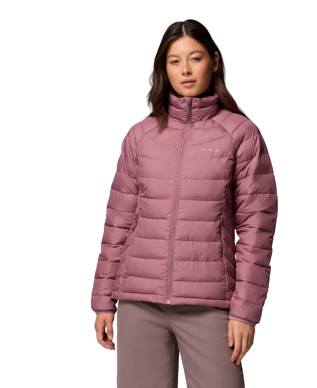 Click here for Columbia Womens Powder Lite Ii Full Zip Jacket - F... prices