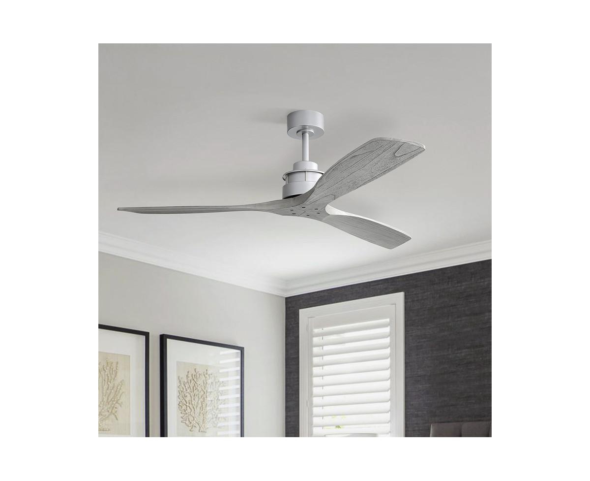 Click here for 60-inch Modern Sliver 3-Blade Solid Wood Ceiling F... prices